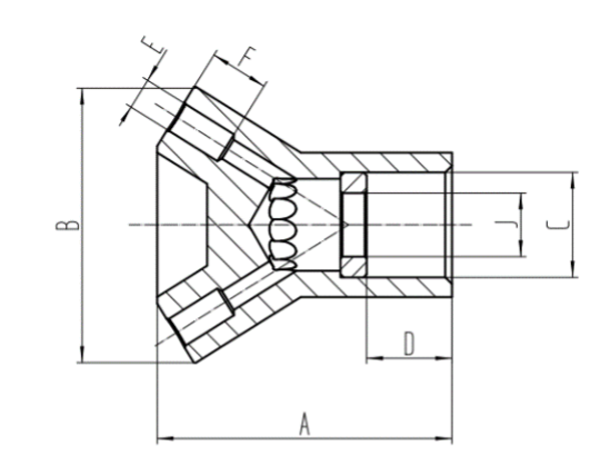 Nozzle Distributor - Gold Stone HVAC/R